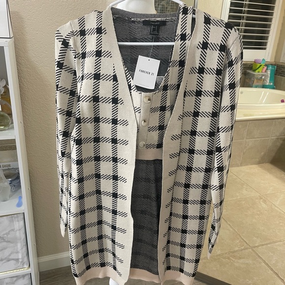 Sweaters | 2 Piece Cardigan And Tank Set Nwt Size S | Poshmark